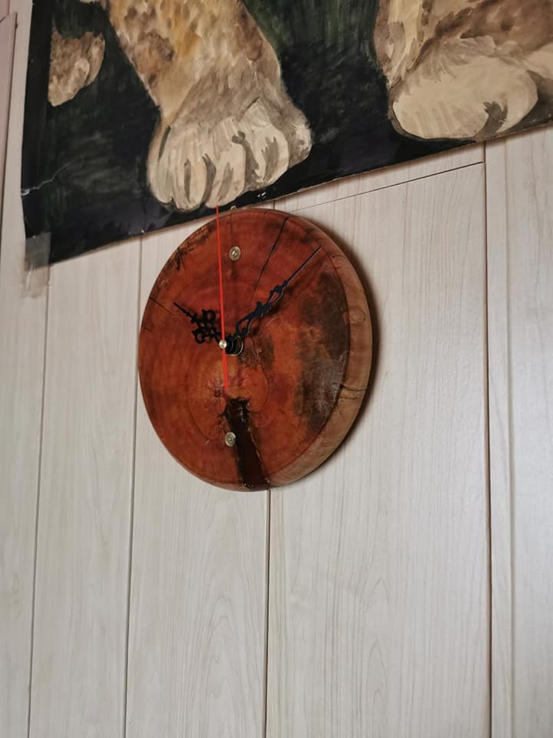 Wood Quartz Wall Clock - Etsy