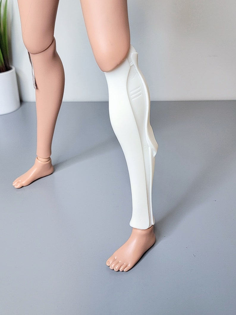 Prosthetic Leg Smart Doll Medical Supplies Mech Bionic Robotic Resin 3D ...