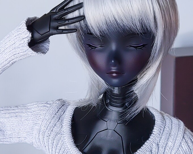 Cyborg Bust Smart Doll - Resin 3D Printed Vinyl BJD - Etsy