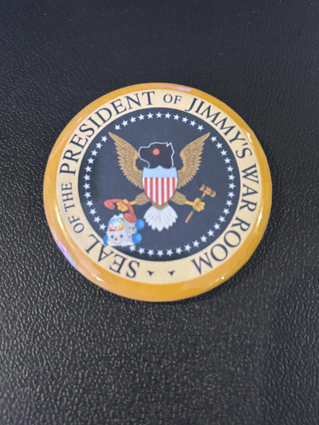 Jimmy’s War Room - Presidental Seal Button 2.25in - Etsy
