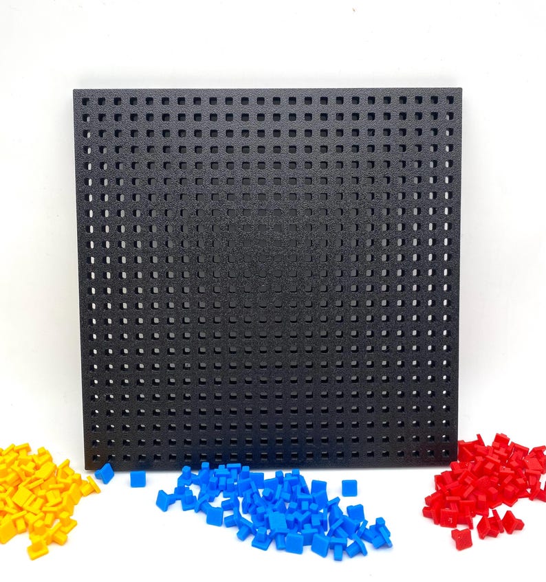 Pig Pixel Art Kit – Mosaic Board With Color Pegs | DIY Kids Craft ...