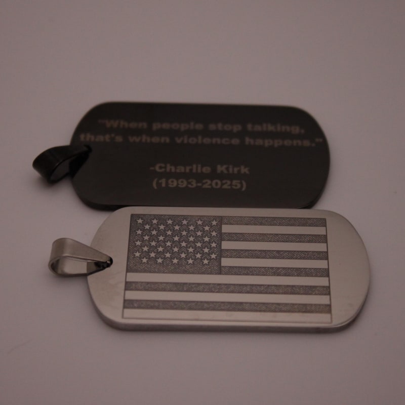 Charlie Kirk Replica Necklace - Etsy New Zealand