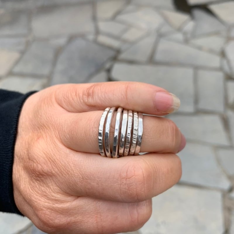Boho Stacking Rings - Etsy