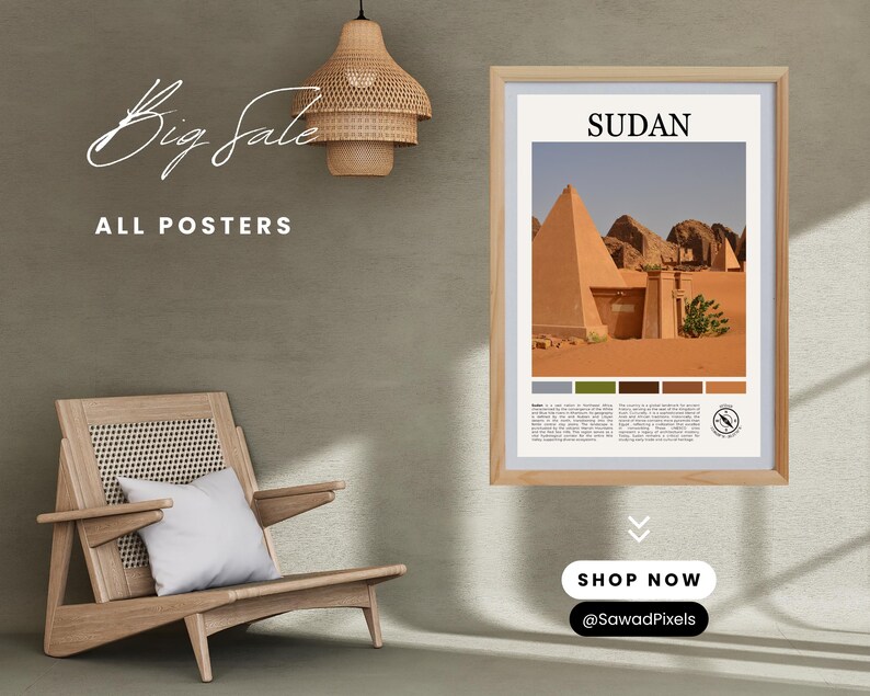 Sudan Poster: Sudan Print, Sudan Paint, Sudan Photo, Sudan Wall Art ...