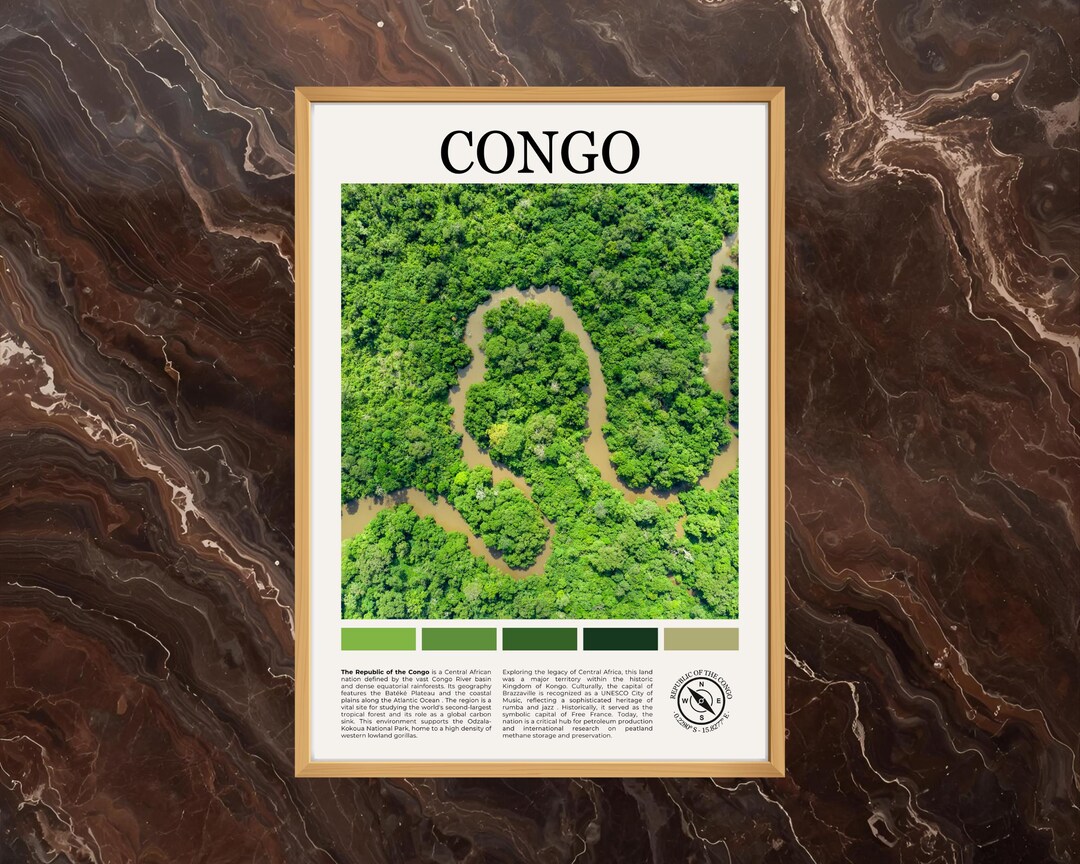 Congo Poster: Congo Print, Congo Paint, Congo Photo, Congo Wall Art ...