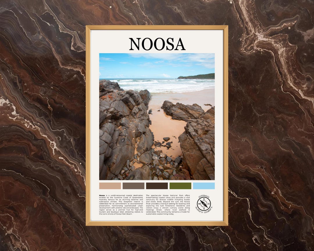 Noosa Poster: Australia Poster, Noosa Print, Noosa Real Photo, Noosa ...