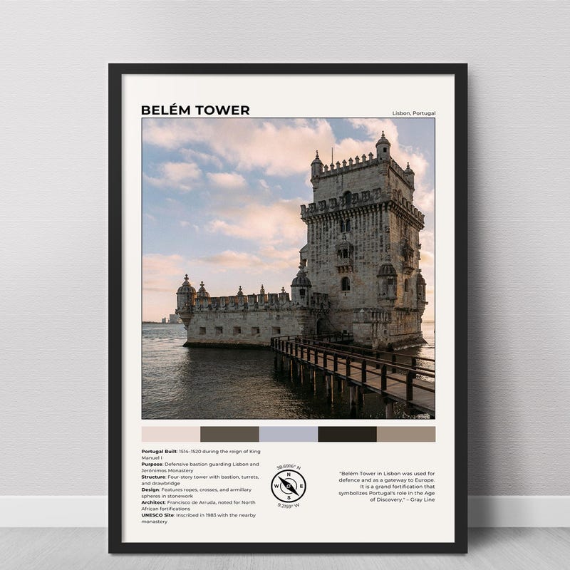 Posters of Belem - Etsy