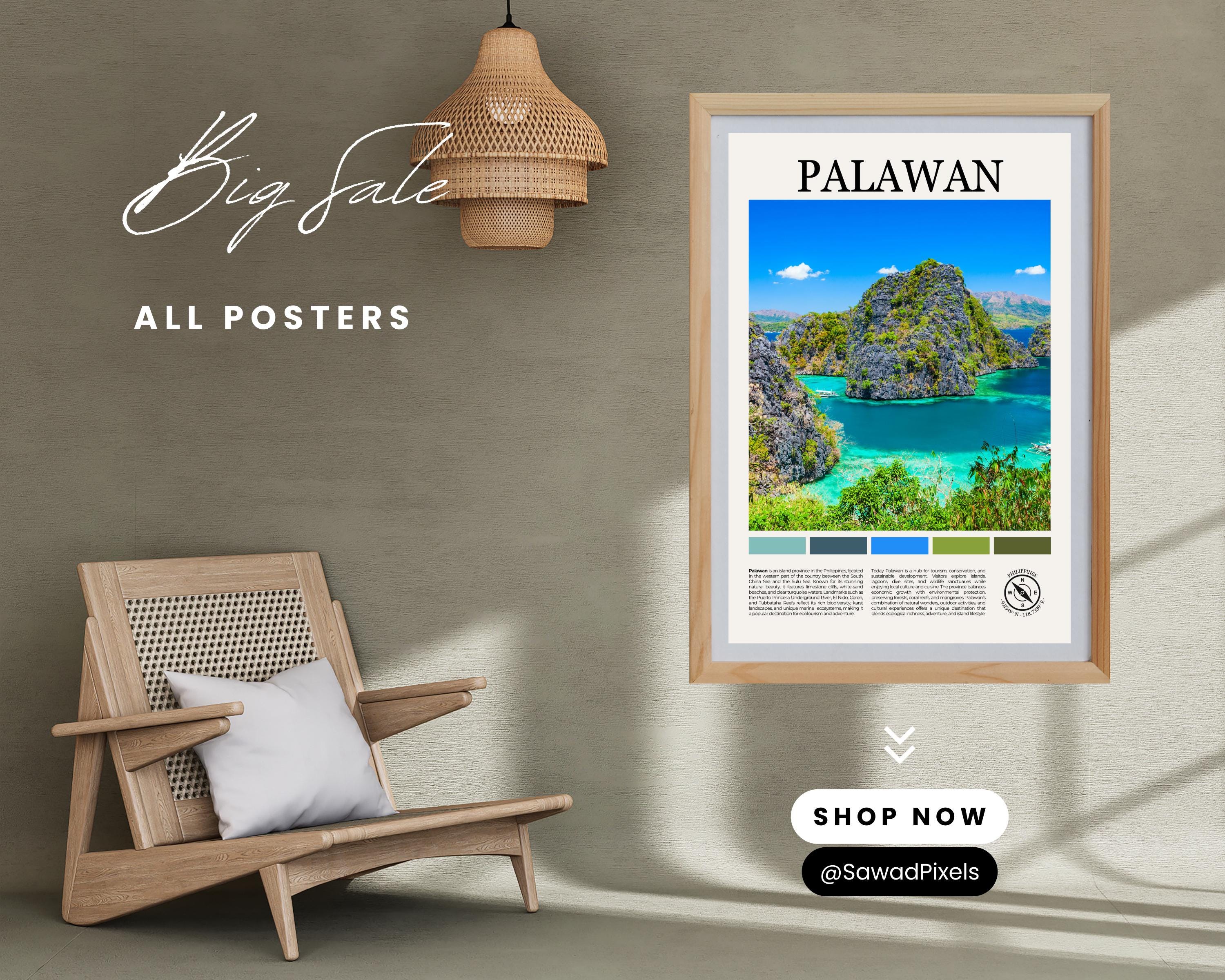 Palawan Poster: Palawan Print, Palawan Paint, Palawan Photo ...