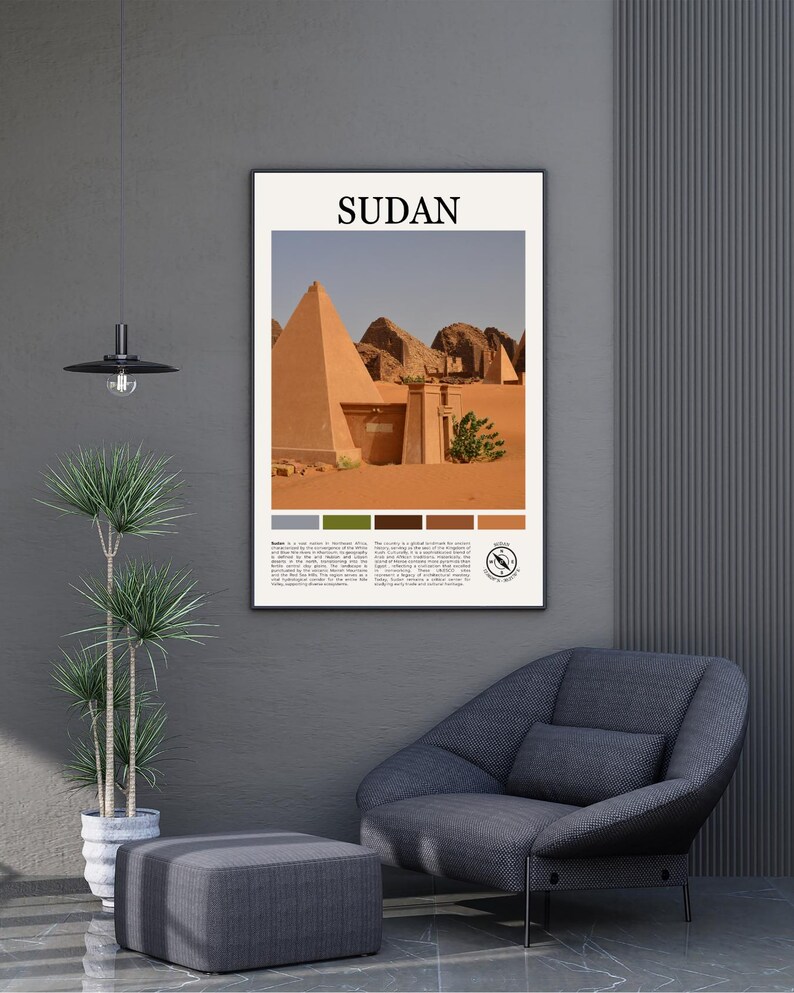 Sudan Poster: Sudan Print, Sudan Paint, Sudan Photo, Sudan Wall Art ...