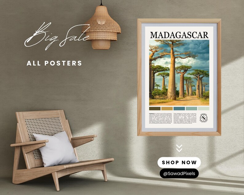 Madagascar Poster: Madagascar Print, Madagascar Paint, Madagascar Photo ...