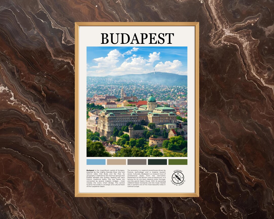 Budapest Poster: Budapest Print, Budapest Paint, Budapest Photo ...