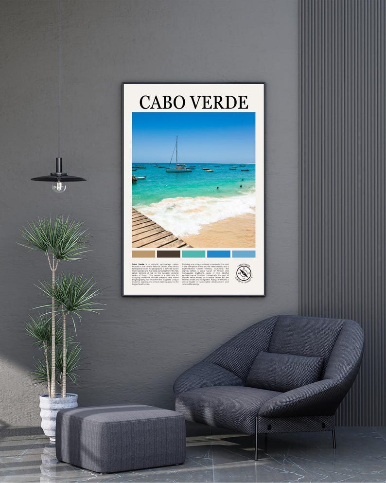 Cabo Verde Poster: Cabo Verde Print, Cabo Verde Paint, Cabo Verde Photo ...