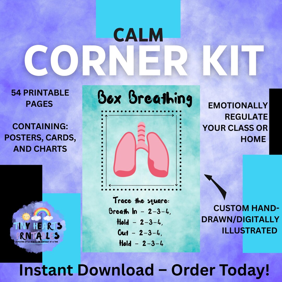 Calm Corner Kit: Emotions & Regulation Printables - SEN Resources - Etsy UK