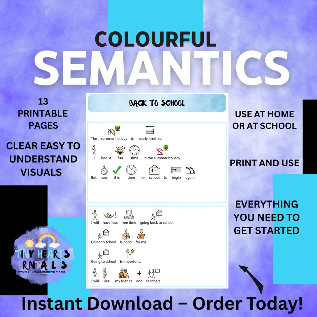 Back to School Visual Aids for Parents to Prepare Kids | Printable Prep ...