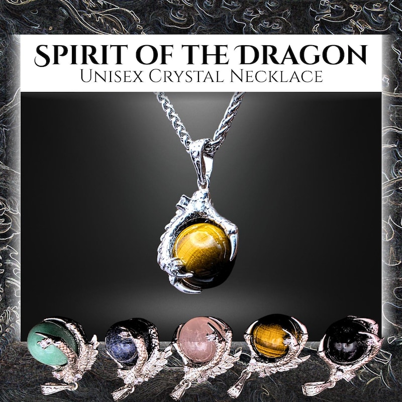 Talon Crystal Pendant - Etsy UK