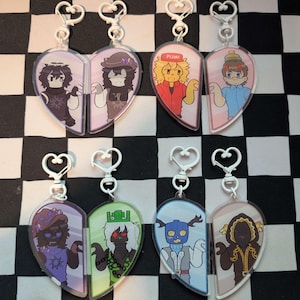 3 Inch Roblox Forsaken Ship Heart Keychains (RETIRED) - Etsy