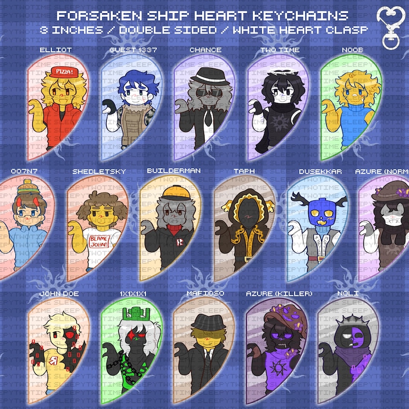 Forsaken Keychains - Etsy