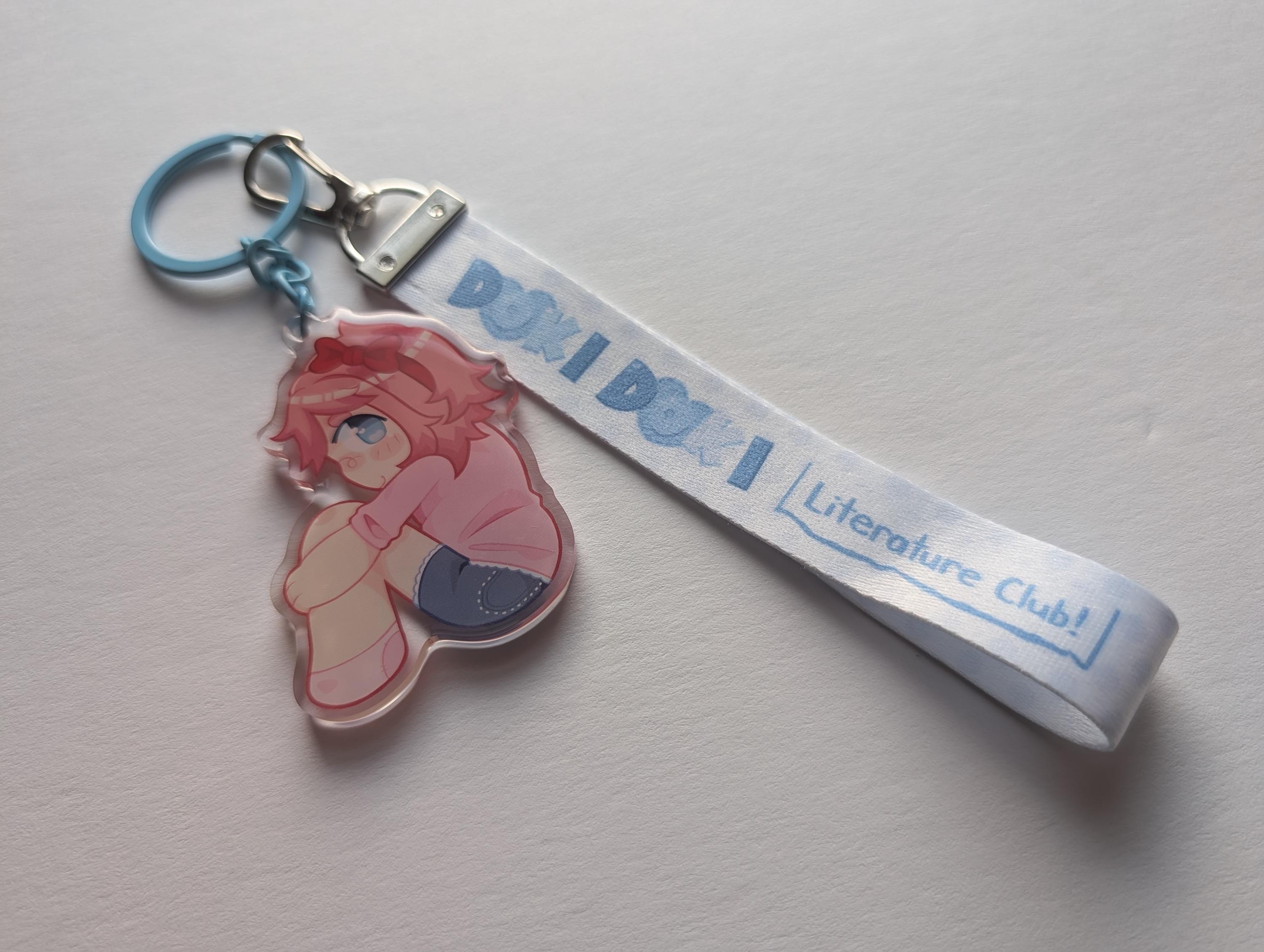 Doki Doki Literature Club Casual Sayori Natsuki Yuri Monika 2.5 Inch ...
