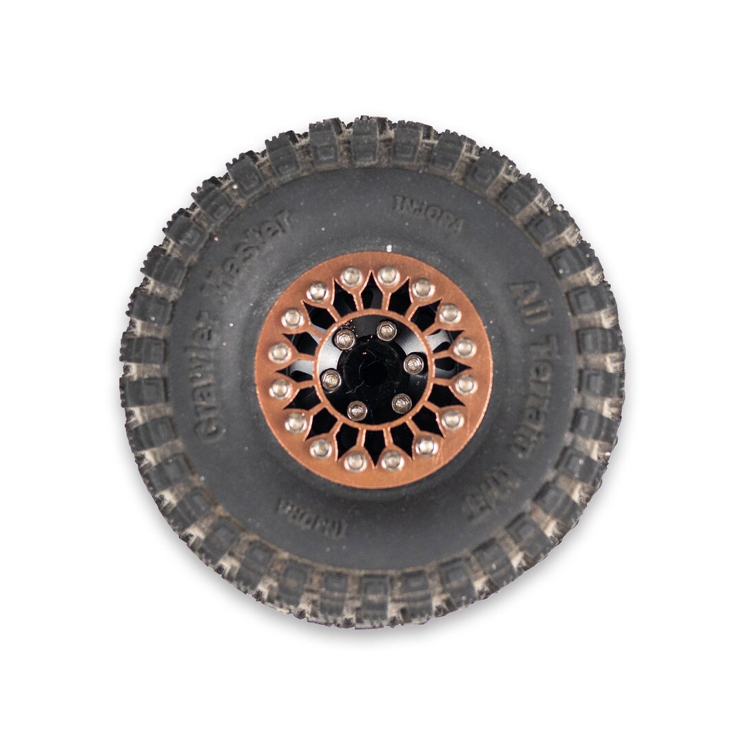 RIY Wheel “DAYSTAR” Custom Beadlock Rings for INJORA 1.0” 16 Holes ...