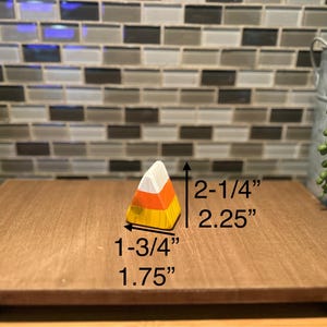 Rustic Wooden Candy Corn: Handcrafted Fall Decor - Etsy