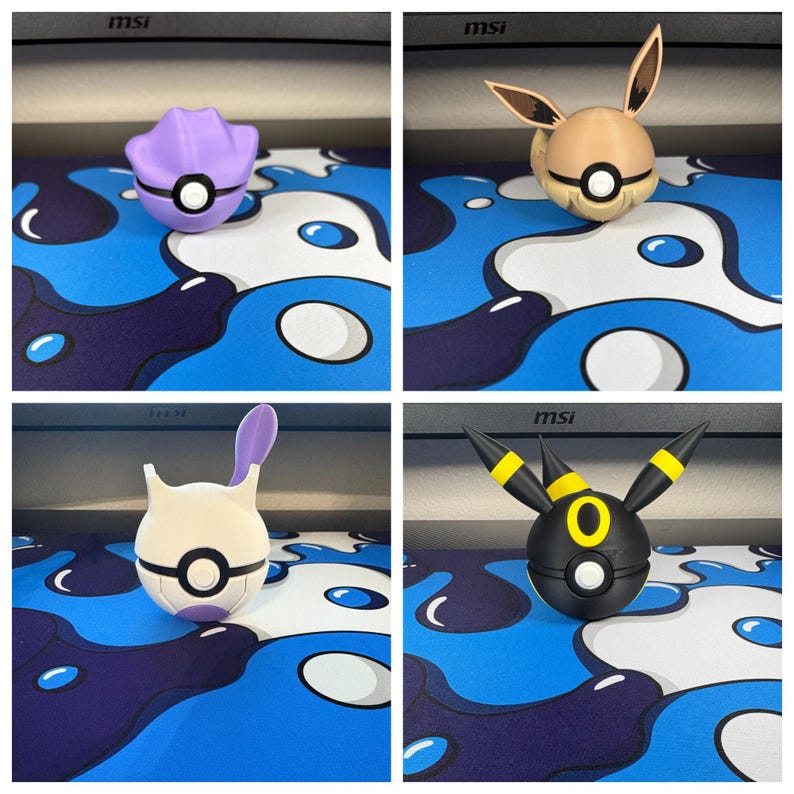 Pokémon Themed Pokeball 20+ Options - Etsy