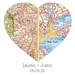 Custom Couples Map Gift Personalized Map Unique Husband - Etsy