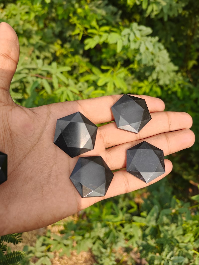 Black Obsidian Star Crystal | Shadow Work & Energy Protection Stone - Etsy