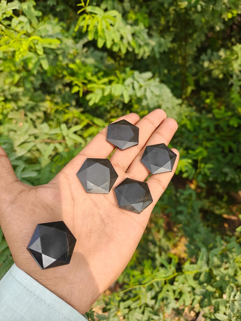Black Obsidian Star Crystal | Shadow Work & Energy Protection Stone - Etsy