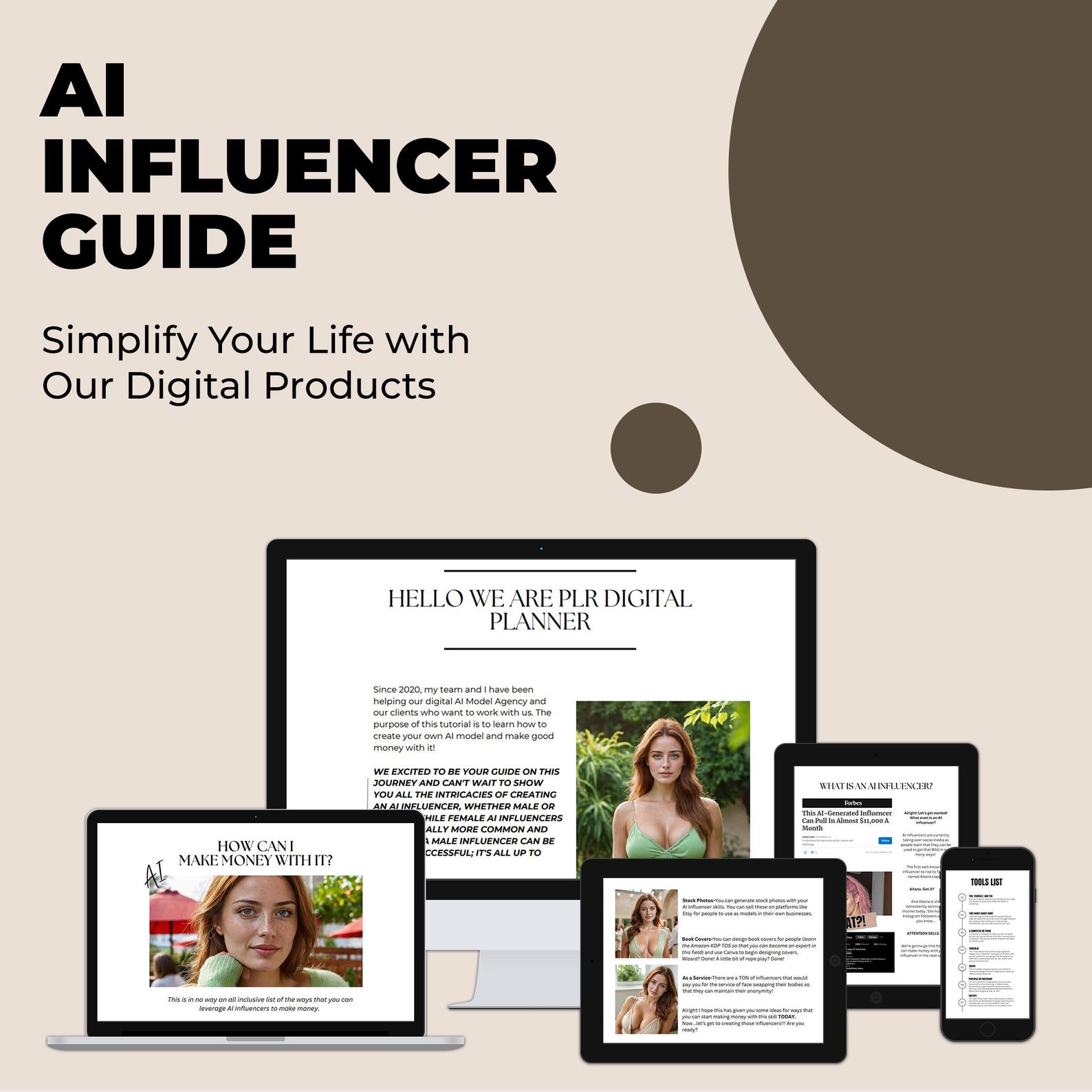 AI Influencer Guide: Social Media Growth Toolkit (PDF Download) - Etsy