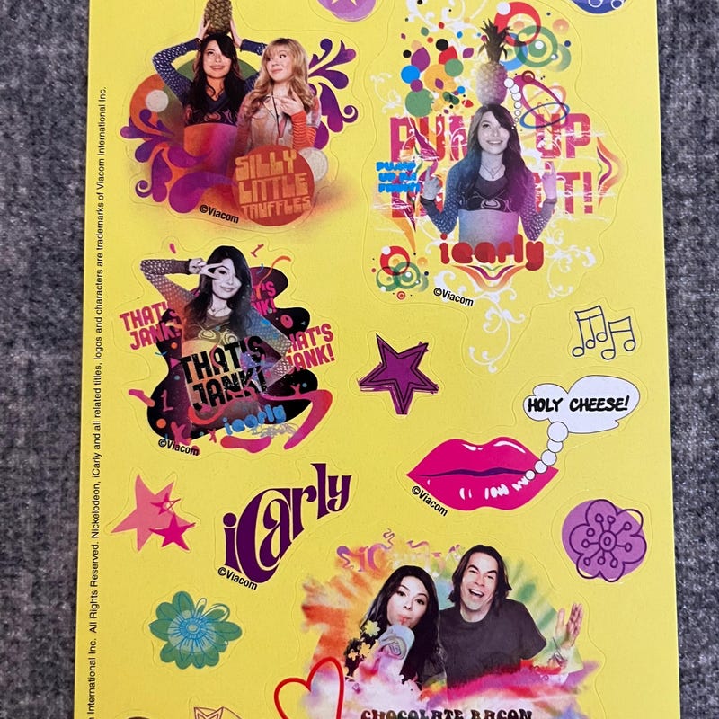 Icarly Stickers - Etsy