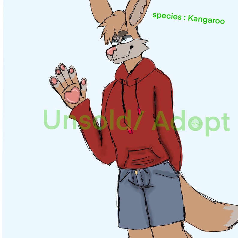 Kangaroo Furry - Etsy