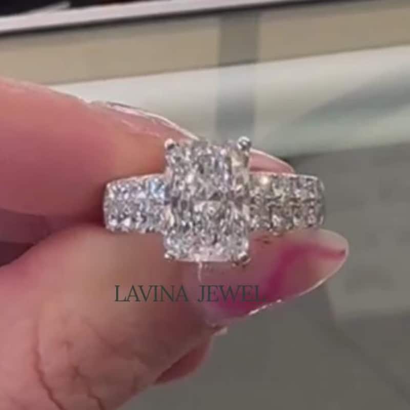 Double Band Radiant Cut - Etsy UK