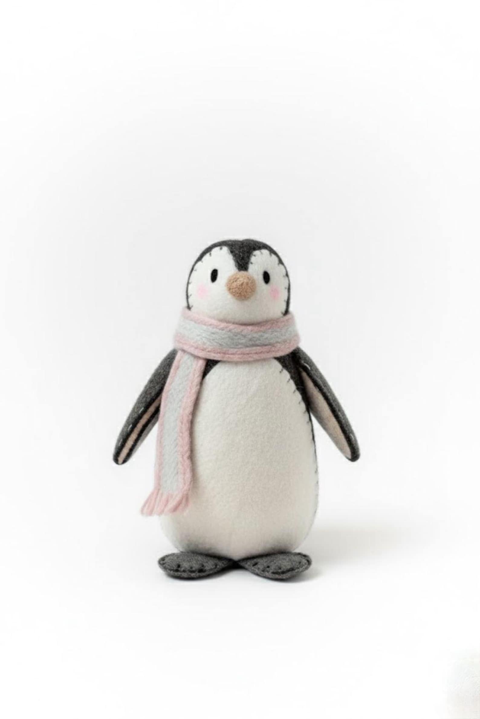 Penguin Plush Sewing Pattern | Stuffed Animal Pattern | DIY Penguin Toy ...
