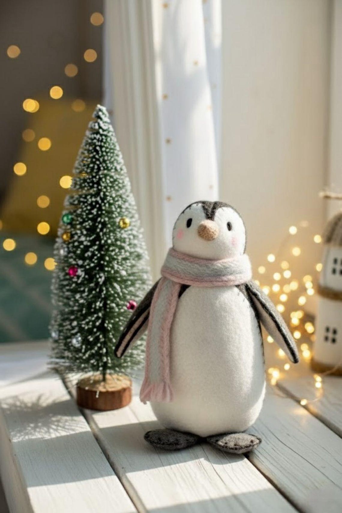 Penguin Plush Sewing Pattern | Stuffed Animal Pattern | DIY Penguin Toy ...
