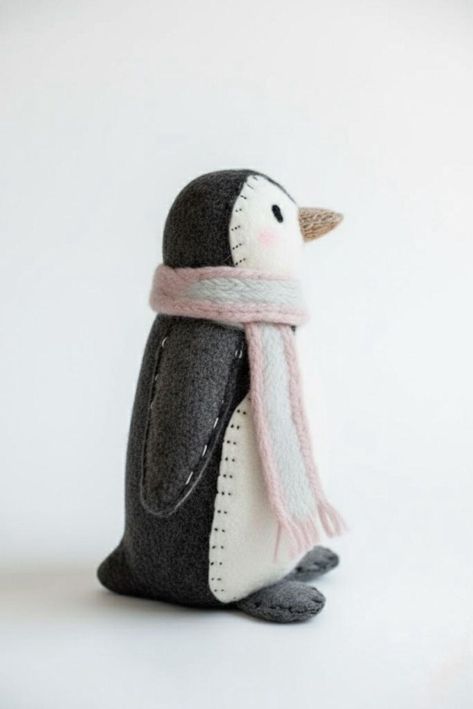 Penguin Plush Sewing Pattern | Stuffed Animal Pattern | DIY Penguin Toy ...