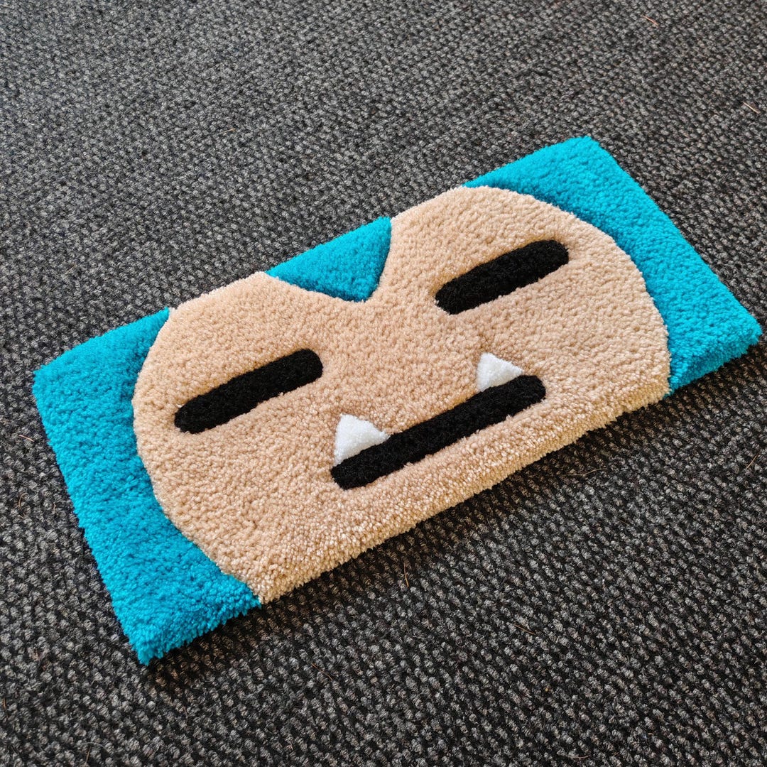 Pokémon Snorlax Keyboard Rug - Etsy