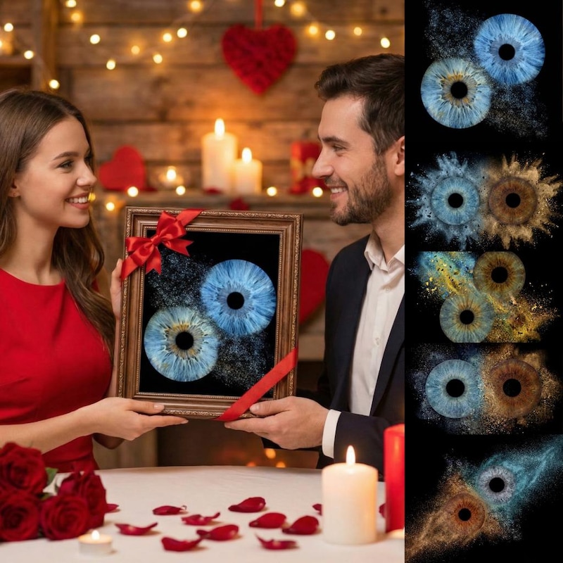 Custom Eye Iris Art - Etsy