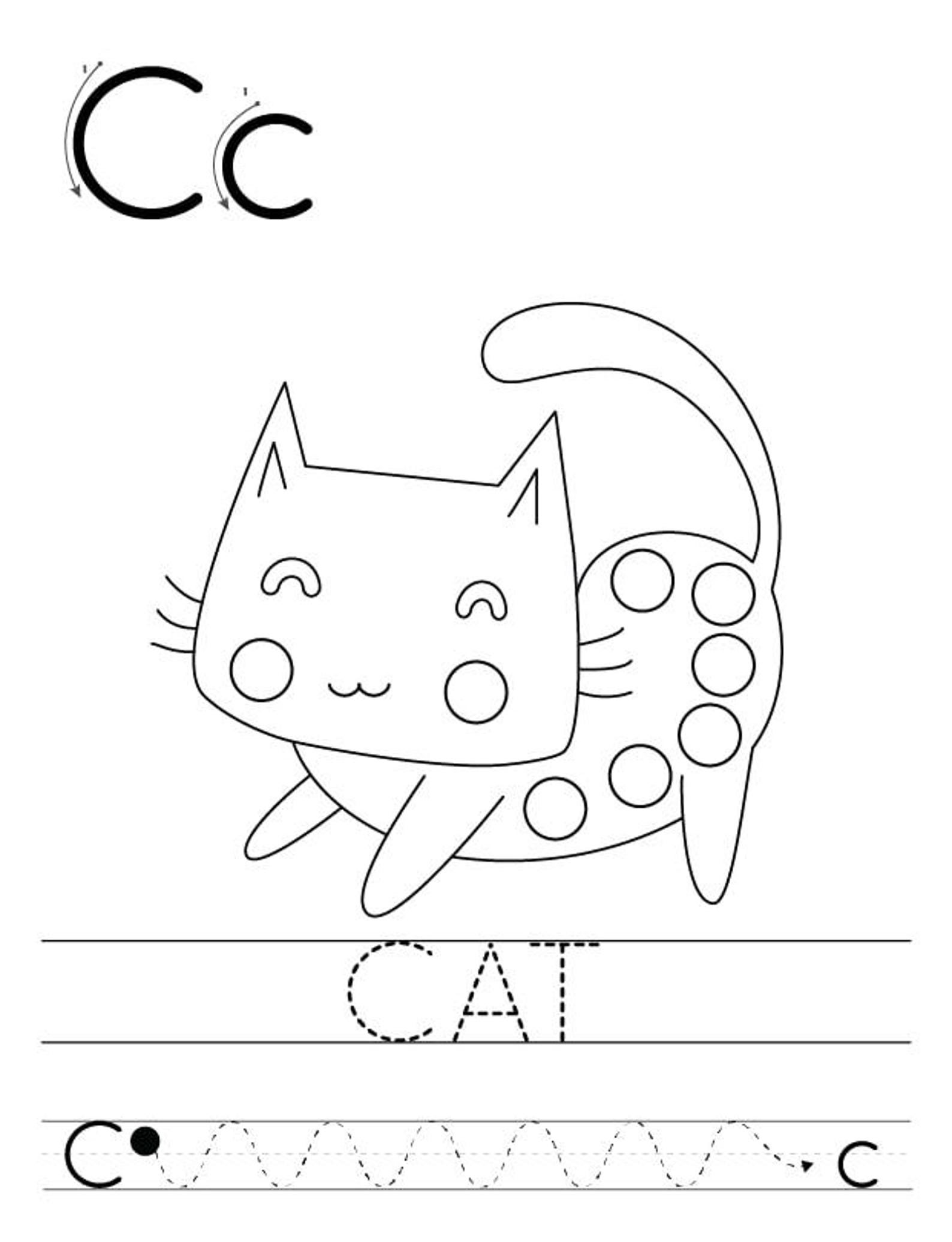 Alphabet Dot Marker & Tracing Worksheets: Preschool Letter Recognition ...