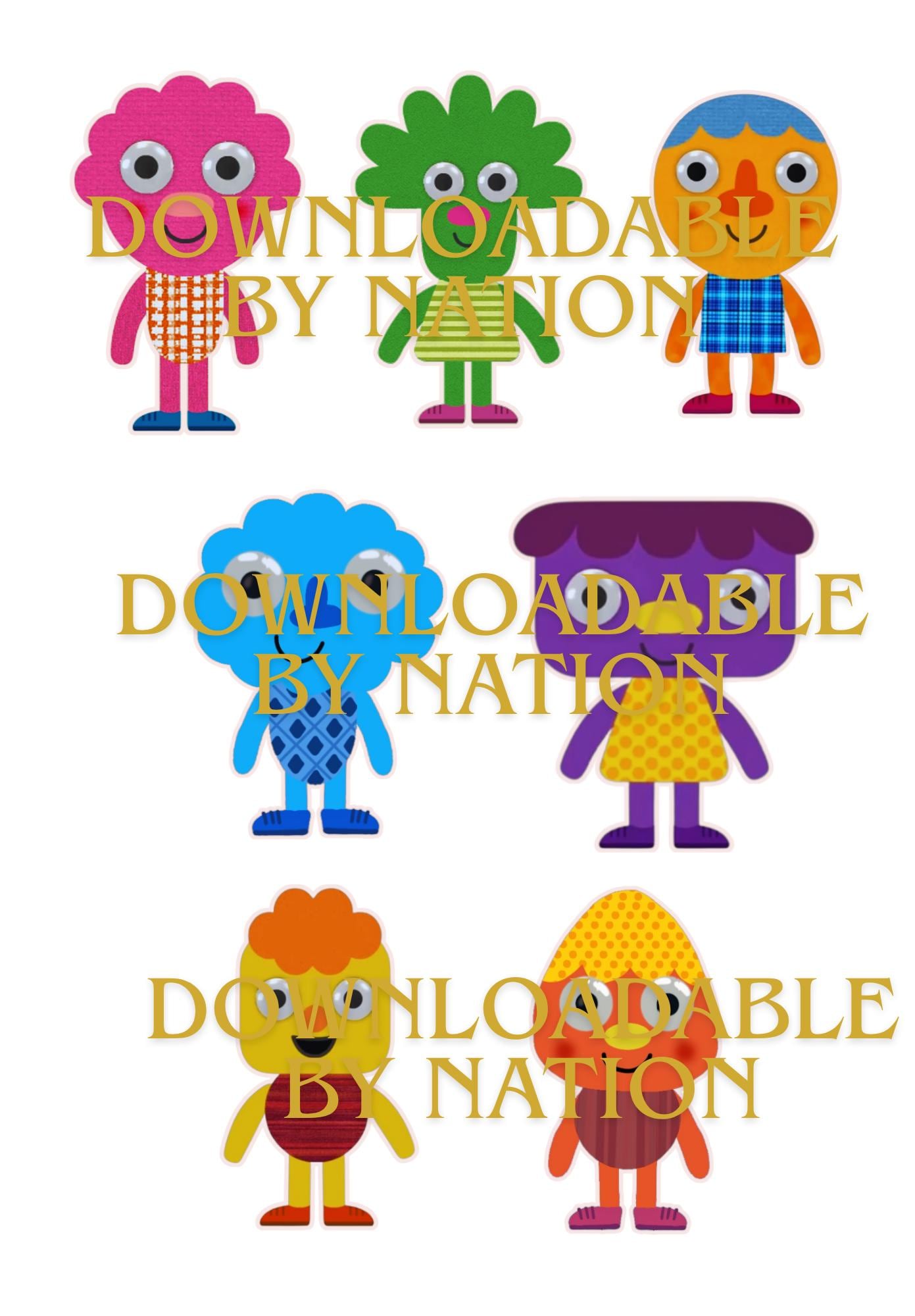 Noodle and Pals Cake and Cupcake Toppers - Etsy