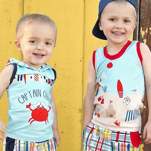 Tide Pool Tank PDF Pattern: Boys Tank Pattern Tank Top - Etsy