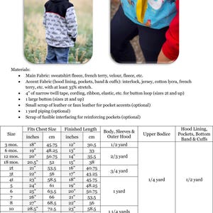 Huckleberry Hoodie PDF Sewing Pattern: Hoodie Pattern / - Etsy