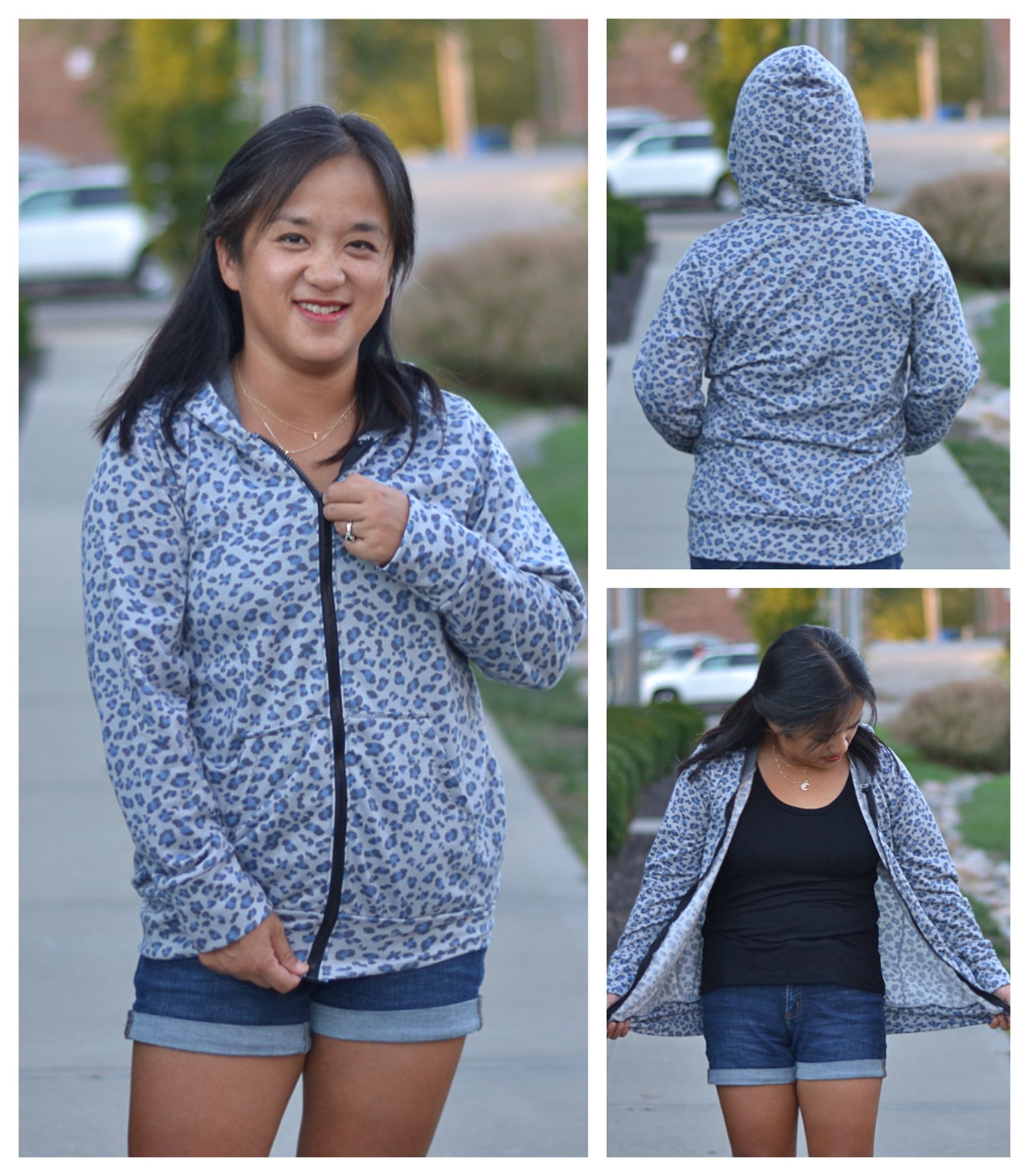 Women's Adventure Jacket Sewing Pattern | Women's Hoodie Sewing Pattern ...