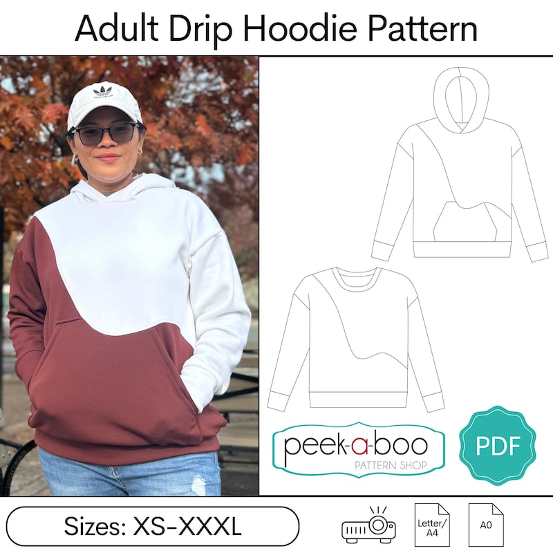 Adult Drip Hoodie - Etsy