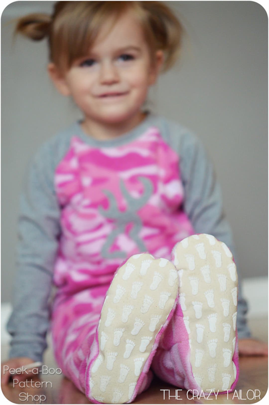 Happy Feet Pajamas Pattern: 2-piece Footed Pajamas, Footed Pants - Etsy