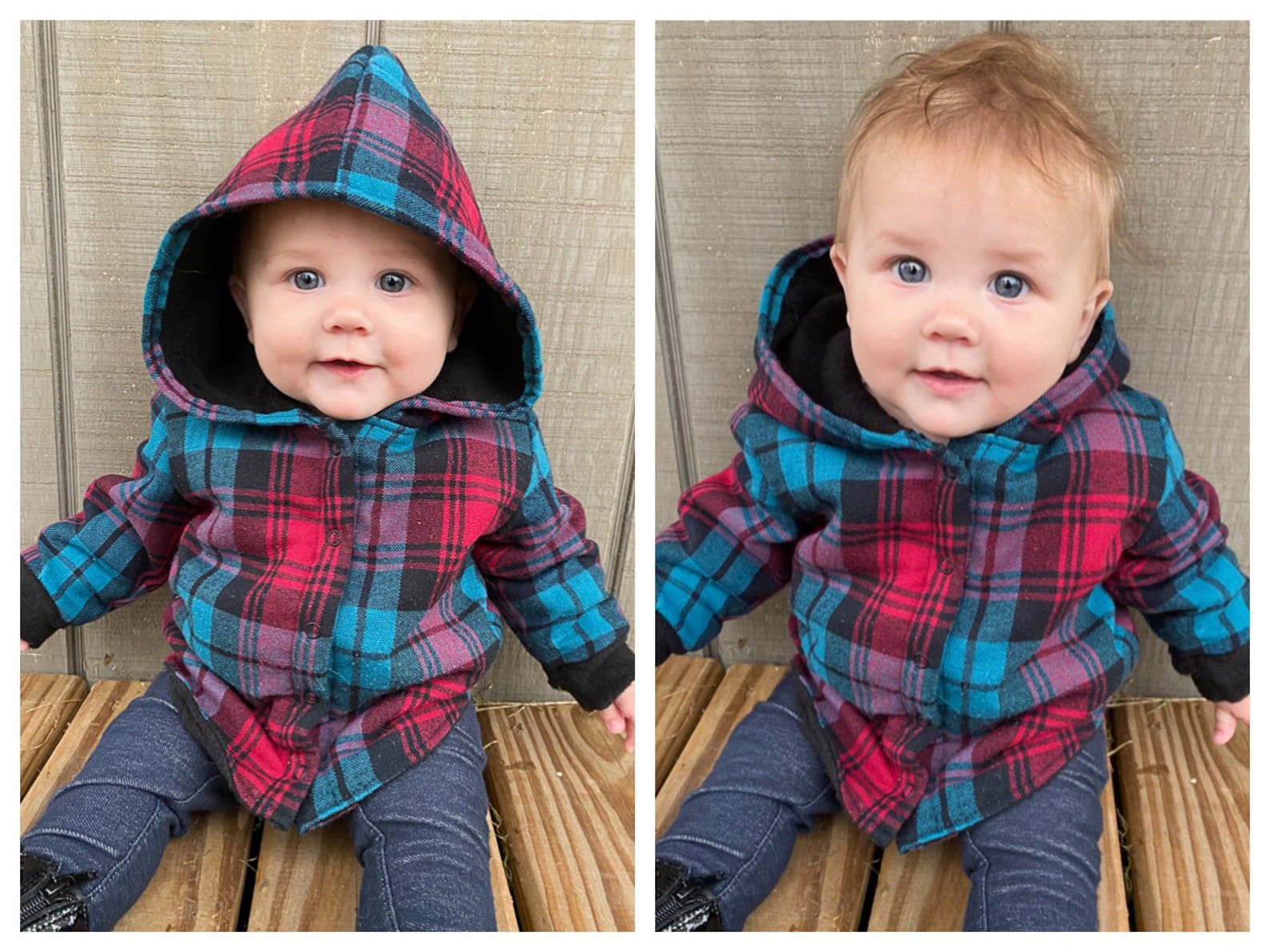 Kid's Shirt Jacket PDF Sewing Pattern Kid's Shacket - Etsy