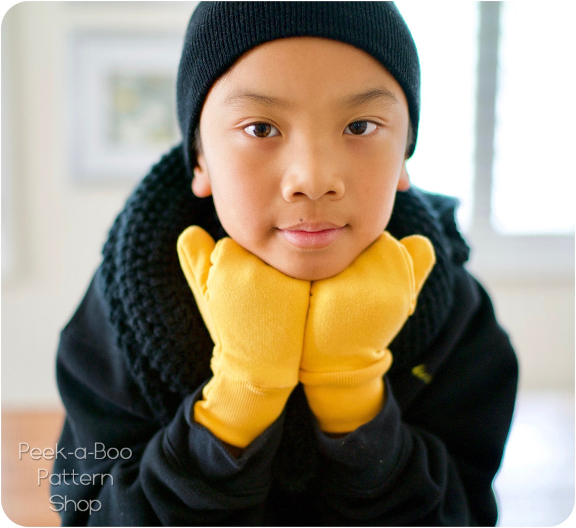 Mistletoe Mittens PDF Sewing Pattern - Etsy