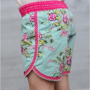 School's Out Shorts Sewing Pattern: Running Shorts Pattern, Swim Shorts ...