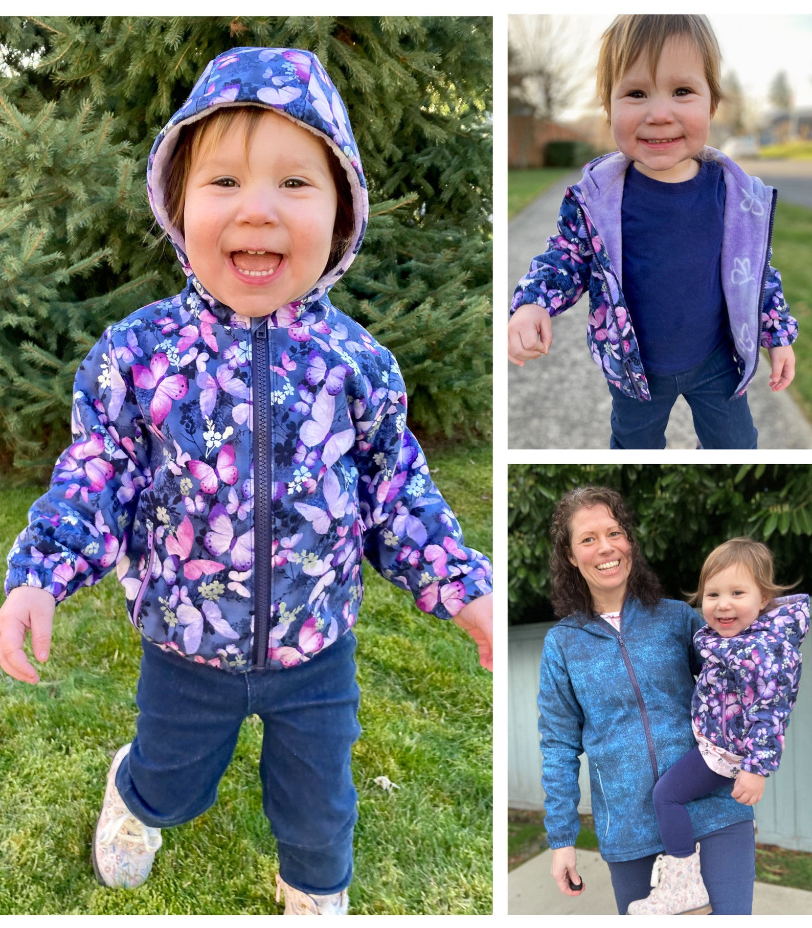 Kid's Zephyr Windbreaker Sewing Pattern - Etsy