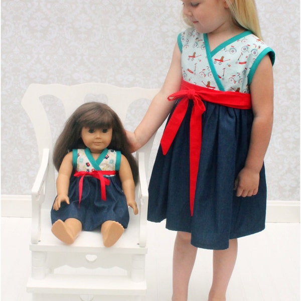 Wrap Dress Pattern - Etsy