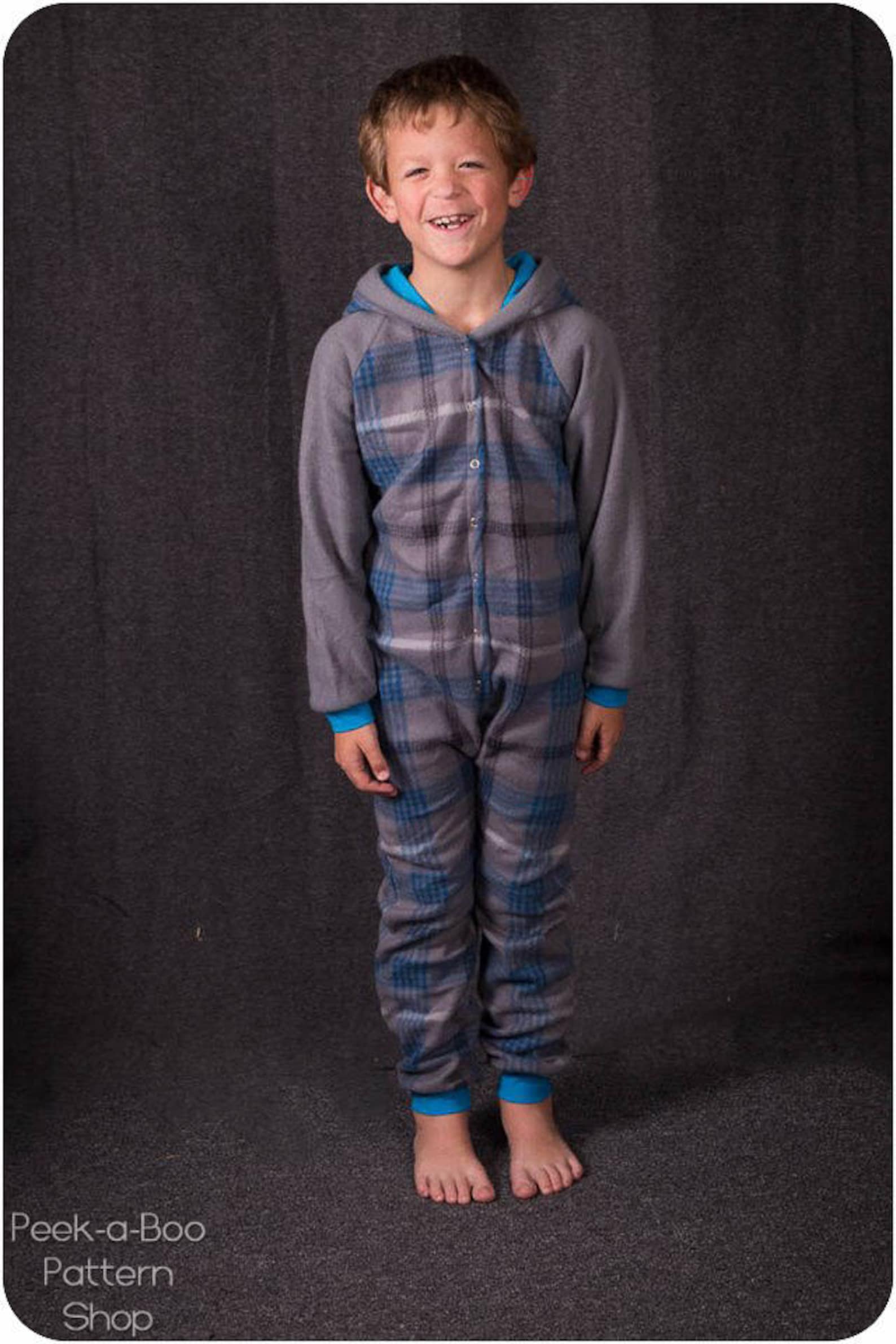 Cozy Kid Coveralls PDF Sewing Pattern / Coveralls Pattern / | Etsy Canada